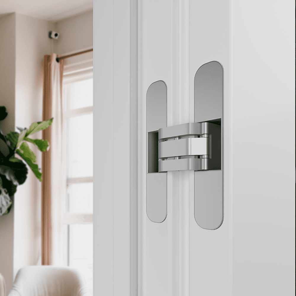 Optima 2U Snow White Modern Interior Door for $379.00 | Door Design Lab