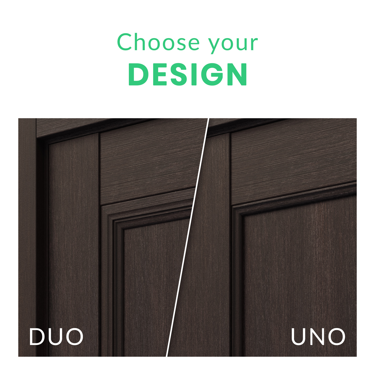 Oxford Uno 07 4R Veralinga Oak Modern Interior Door for $469.00 | Door ...