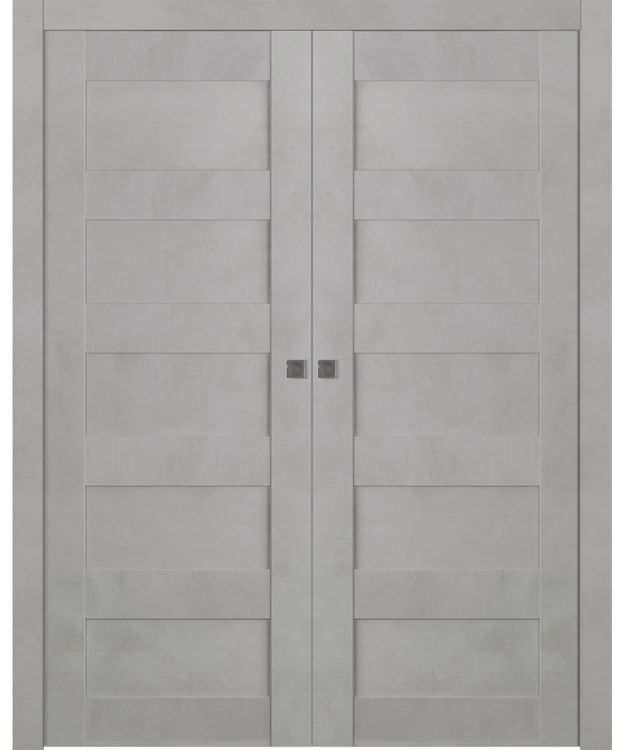 Modern interior door Avon 07 4R Light Urban Double pocket doors for $878.00 | Door Design Lab