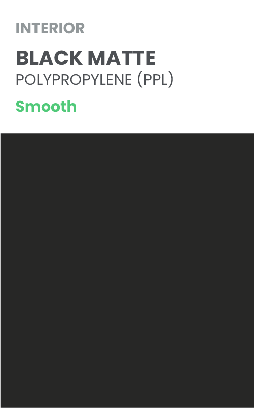 Shaker 1 Panel Black Matte Modern Interior Frameless Door for $379.00 ...