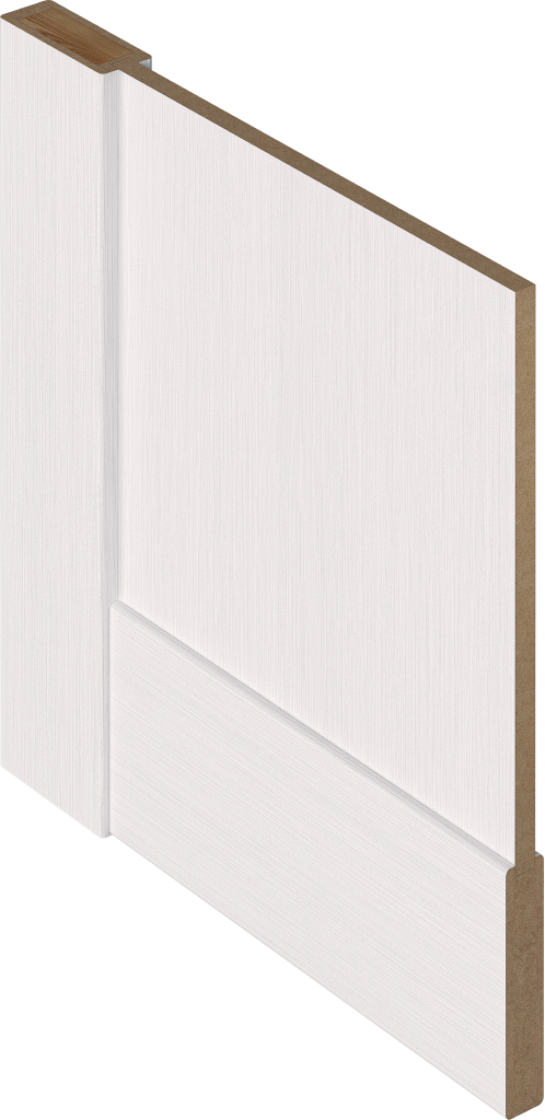 Shaker 2 Panel Bianco Noble Modern Interior Bypass Doors for $738.00 ...