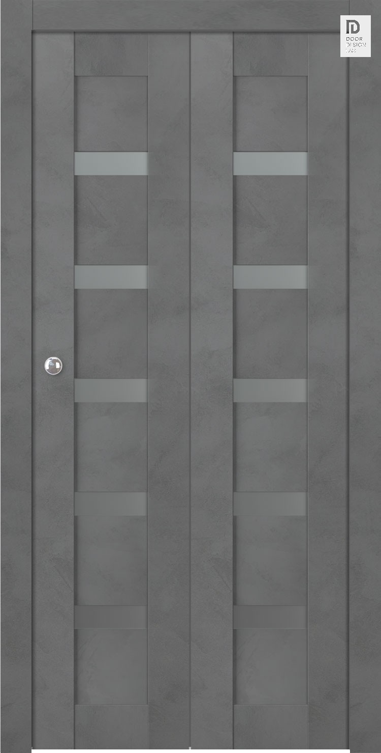 Avon 07-04 Vetro Dark Urban Modern Interior Bifold Doors for $758.00 ...