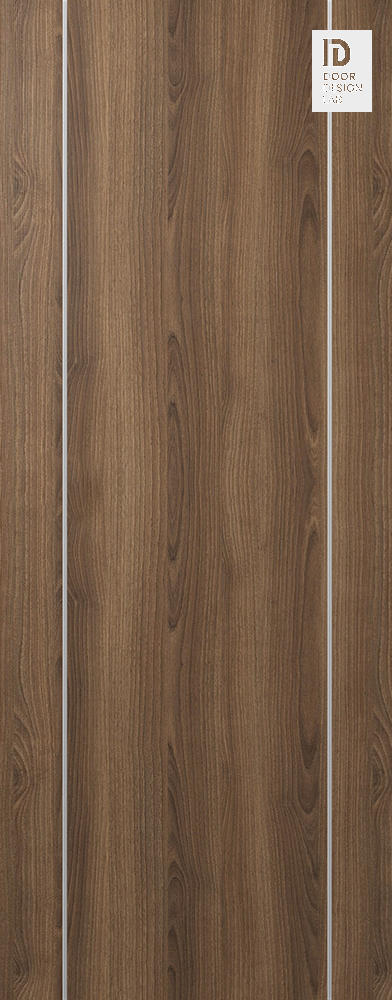 Modern interior DOOR SLAB OPTIMA 2U PECAN NUTWOOD 24" X 92 1/2" X 1 3/4 ...