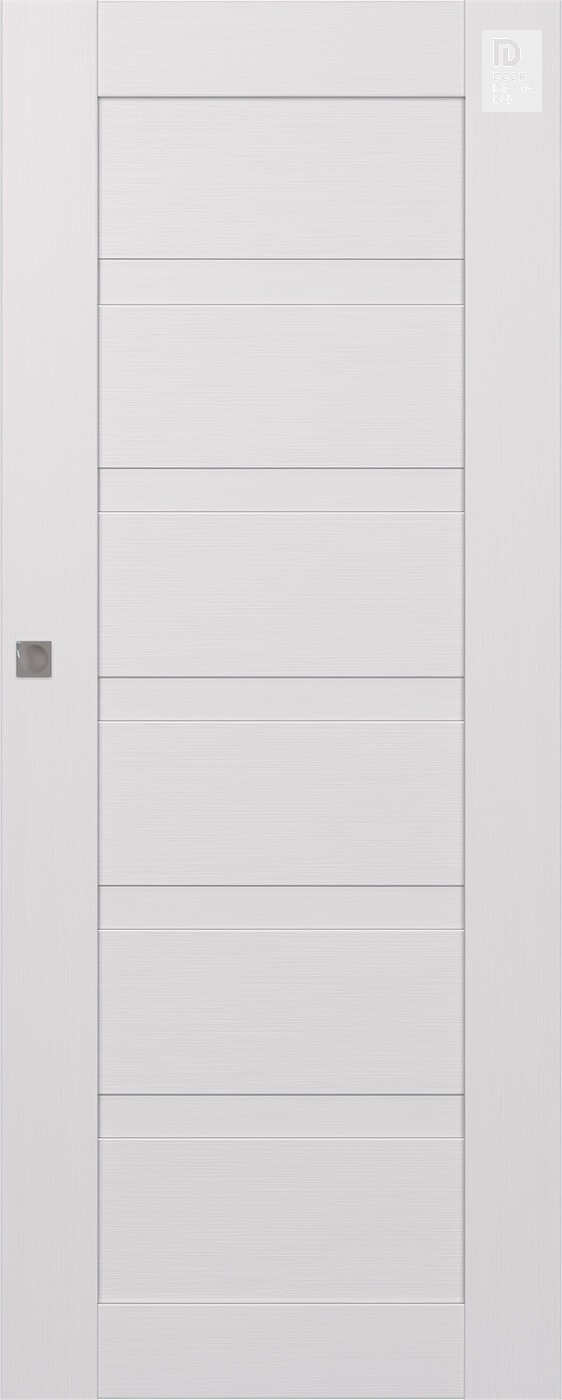 Modern interior door Orleo Bianco Noble Hidden barn for $339.00 | Door ...
