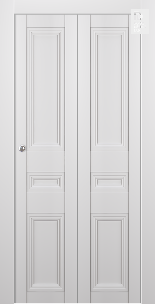 Oxford Duo 07 2R Snow White Modern Interior Bifold Doors for $898.00 ...