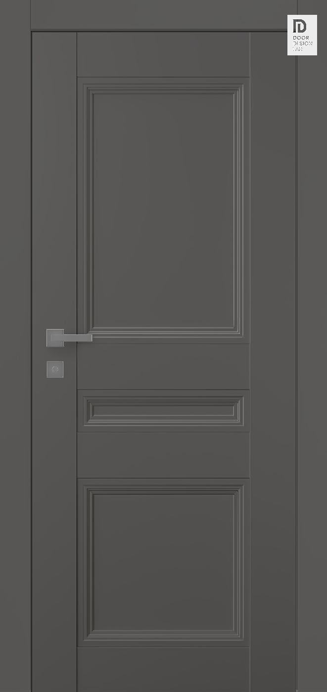 Oxford Duo 07 2R Gray Matte Modern Interior Door for $499.00 | Door ...