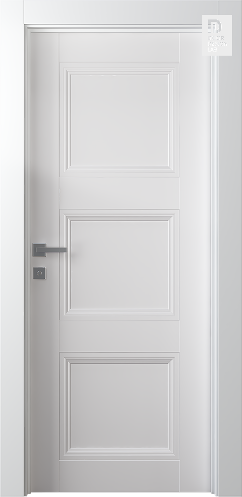 Oxford Duo 07 2Rn Snow White Modern Interior Door for $449.00 | Door ...