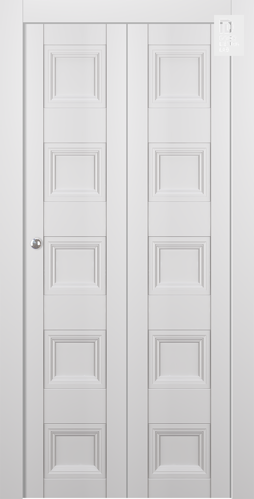 Modern interior door Oxford Duo 07 4R Snow White for $496.00 | Door ...