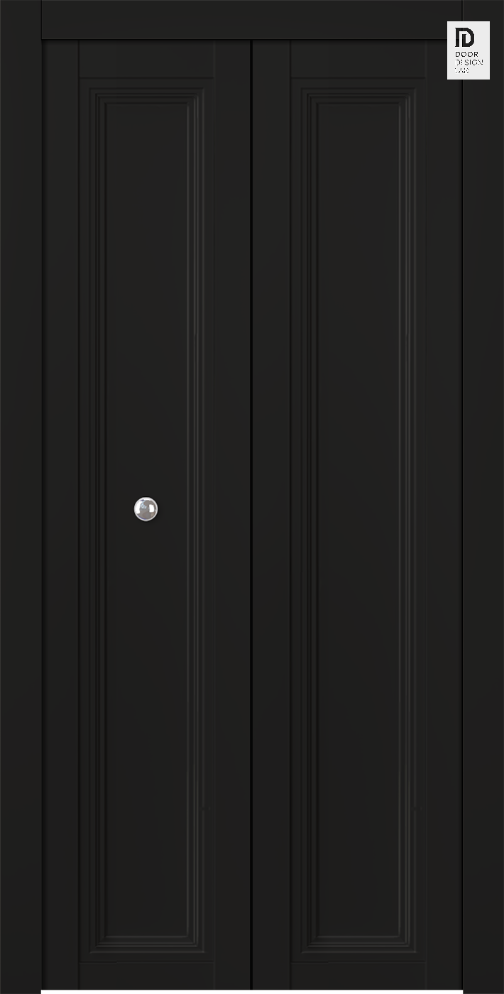 Oxford Duo 07 Black Matte Modern Interior Bifold Doors for $858.00 ...