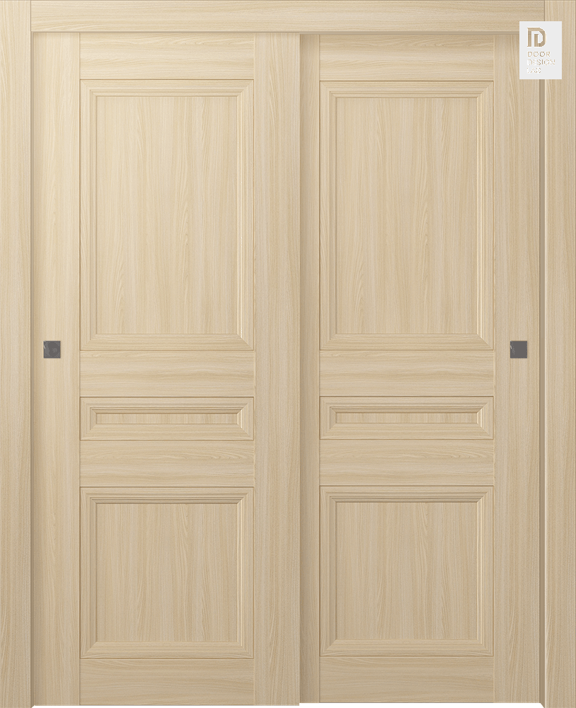 Oxford Duo 07 2R Loire Ash Modern Interior Bypass Doors for $898.00 ...