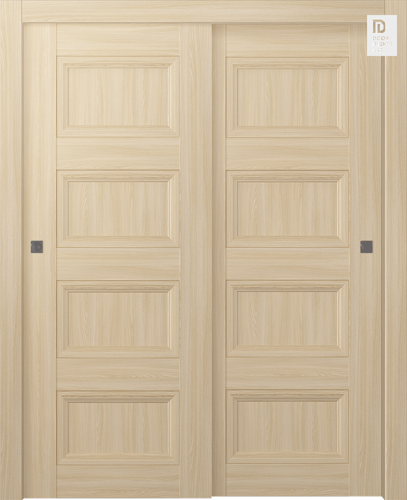 Oxford Duo 07 3R Loire Ash Modern Interior Bypass Doors for $958.00 ...
