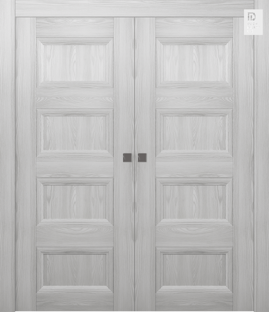 Oxford Duo 07 3R Ribeira Ash Modern Interior Double Pocket Doors for ...
