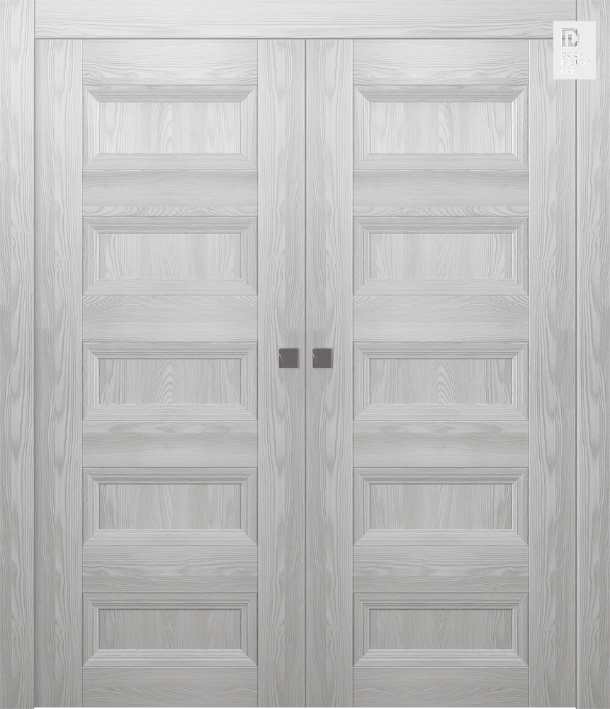 Oxford Duo 07 4R Ribeira Ash Modern Interior Double Pocket Doors for ...