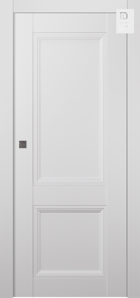 Oxford Duo 07 R Snow White Modern Interior Pocket Door for $429.00 ...