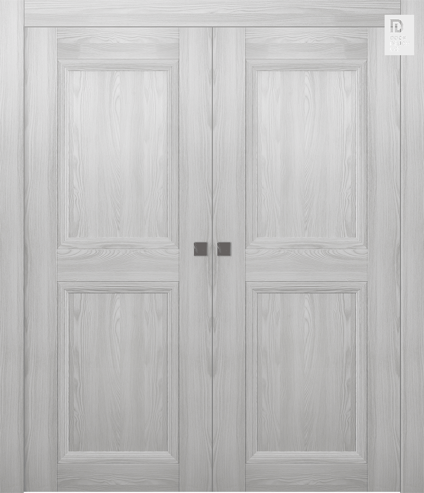 Oxford Duo 07 Rn Ribeira Ash Modern Interior Double Pocket Doors for ...