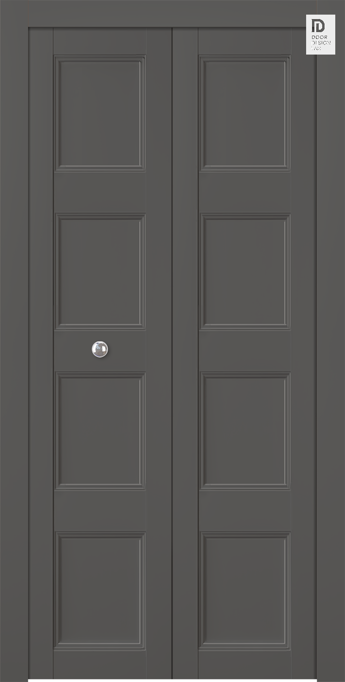 Oxford Uno 07 3R Gray Matte Modern Interior Bifold Doors for $812.00 ...