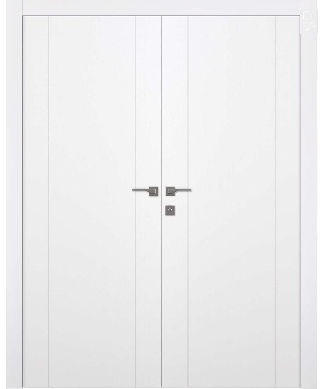 Modern interior door Palladio 2U Bianco Noble Double doors for $660.00 ...