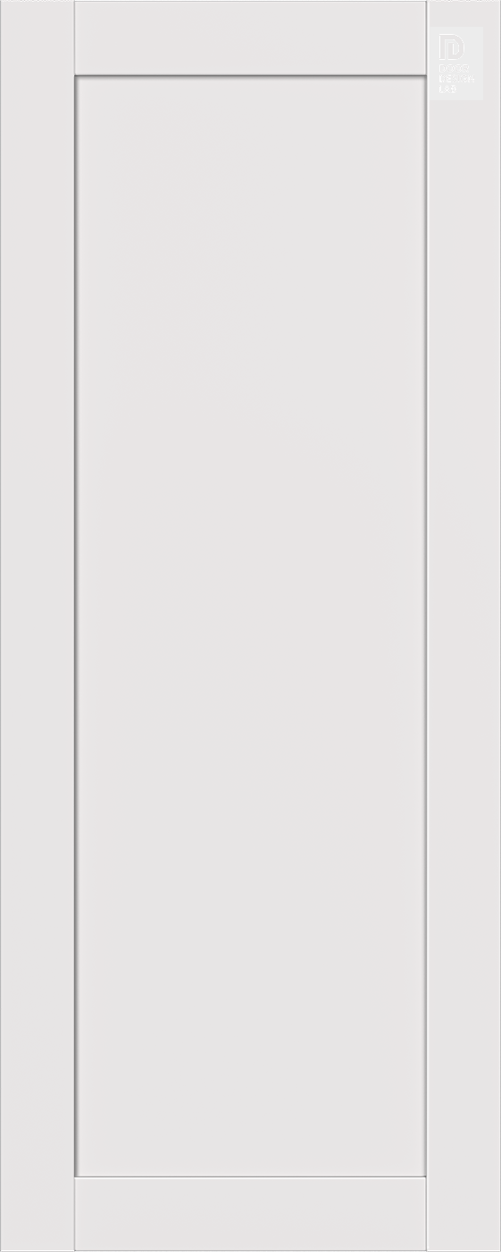 Modern interior DOOR SLAB SHAKER 1 PANEL SNOW WHITE 36" X 92 1/2" X 1 3 ...