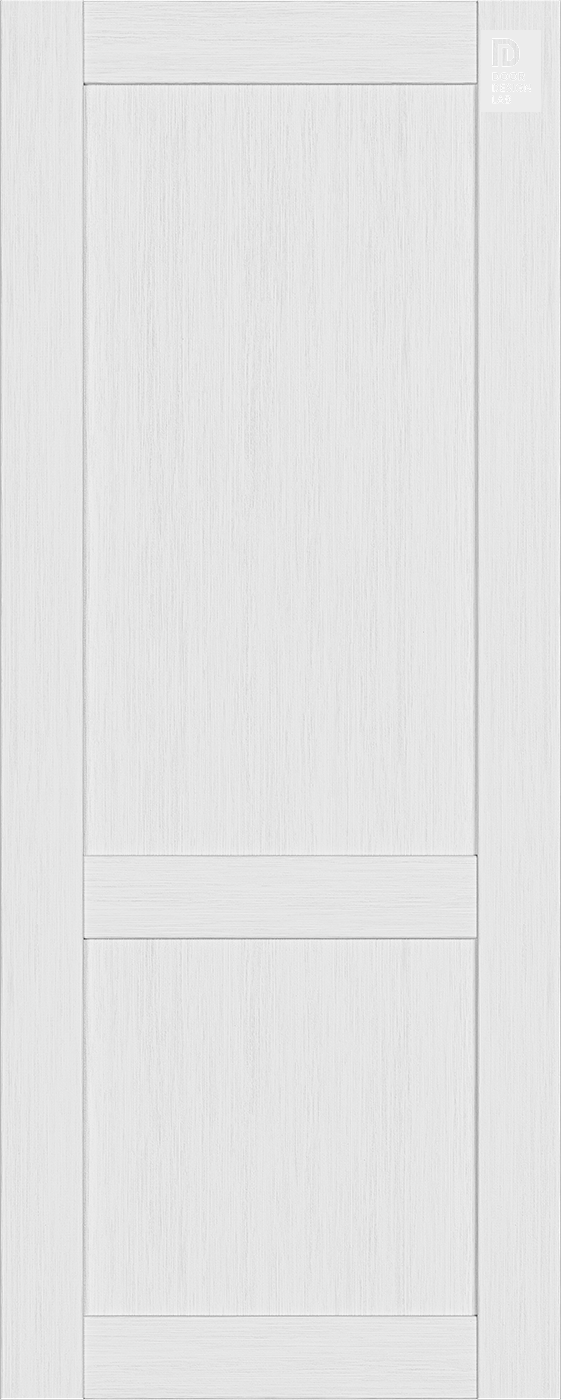 Modern interior DOOR SLAB SHAKER 2 PANEL BIANCO NOBLE 36" X 92 1/2" X 1 ...