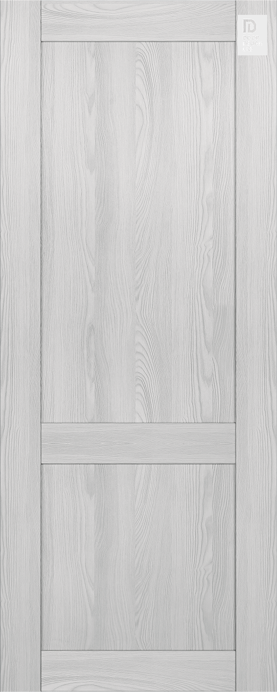 Modern interior DOOR SLAB SHAKER 2 PANEL RIBEIRA ASH 18" X 80" X 1 3/4 ...