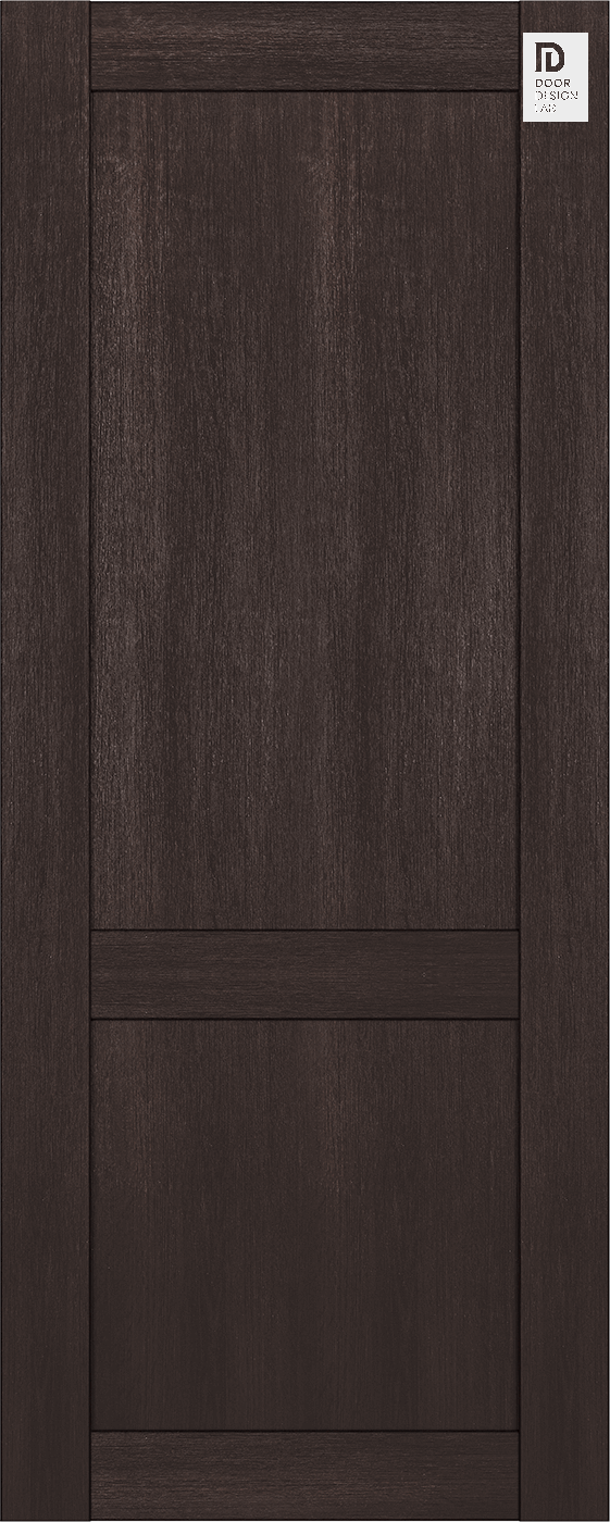 Modern interior DOOR SLAB SHAKER 2 PANEL VERALINGA OAK 24" X 96" X 1 3/ ...