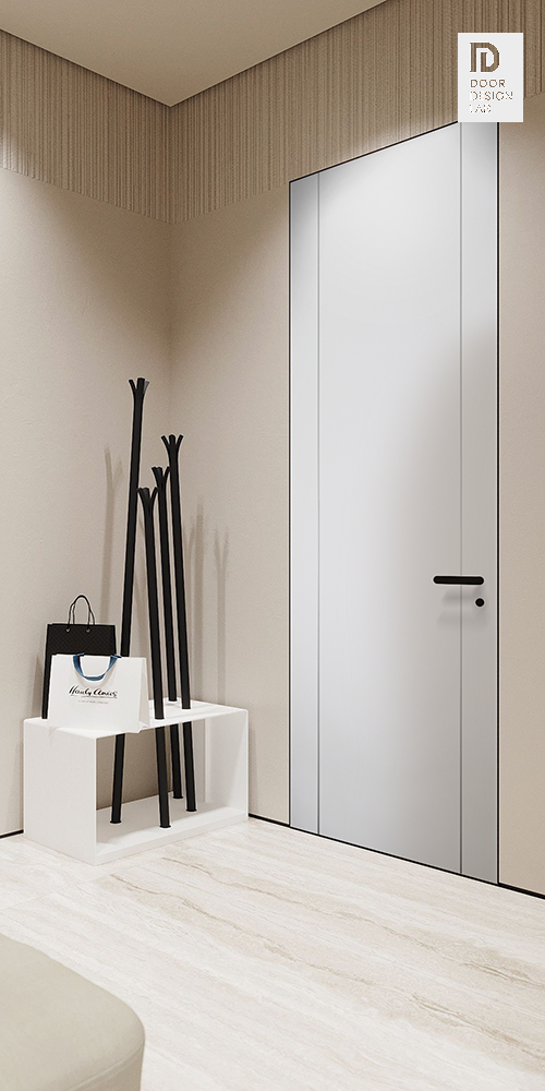 Modern interior door Smart Pro 2U Polar White Frameless for $409.00 ...