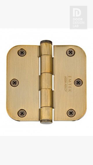 Modern interior 3 1/2" X 3 1/2" RESIDENTIAL DUTY HINGE WITH 5/8" RADIUS ...
