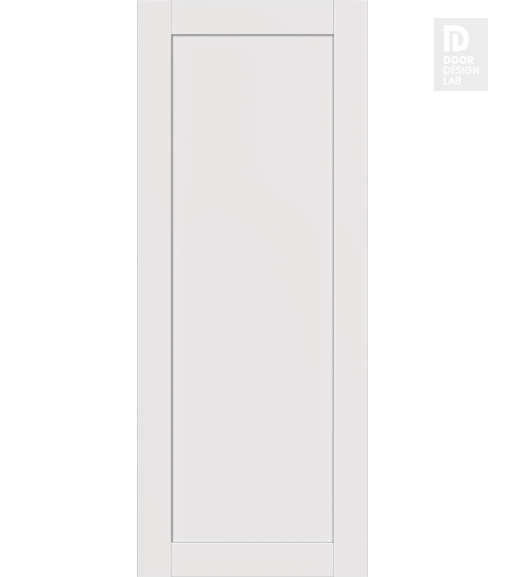 Modern interior DOOR SLAB SHAKER 1 PANEL SNOW WHITE 32" X 84" X 1 3/4 ...