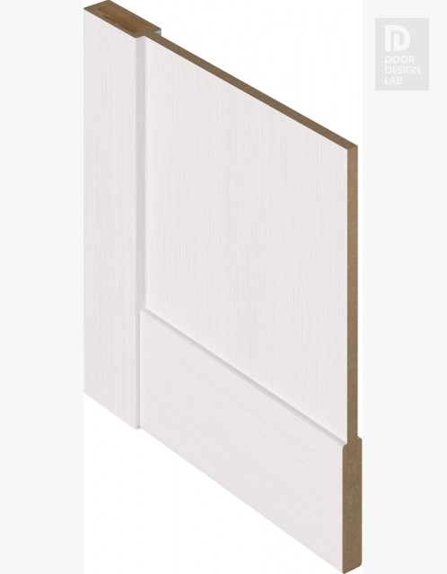 Shaker 2 Panel Bianco Noble Modern Interior Bypass Doors for $738.00 ...