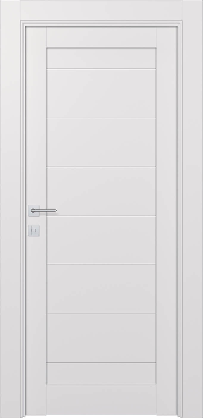 Ermi Snow White Modern Interior Door for $329.00 | Door Design Lab