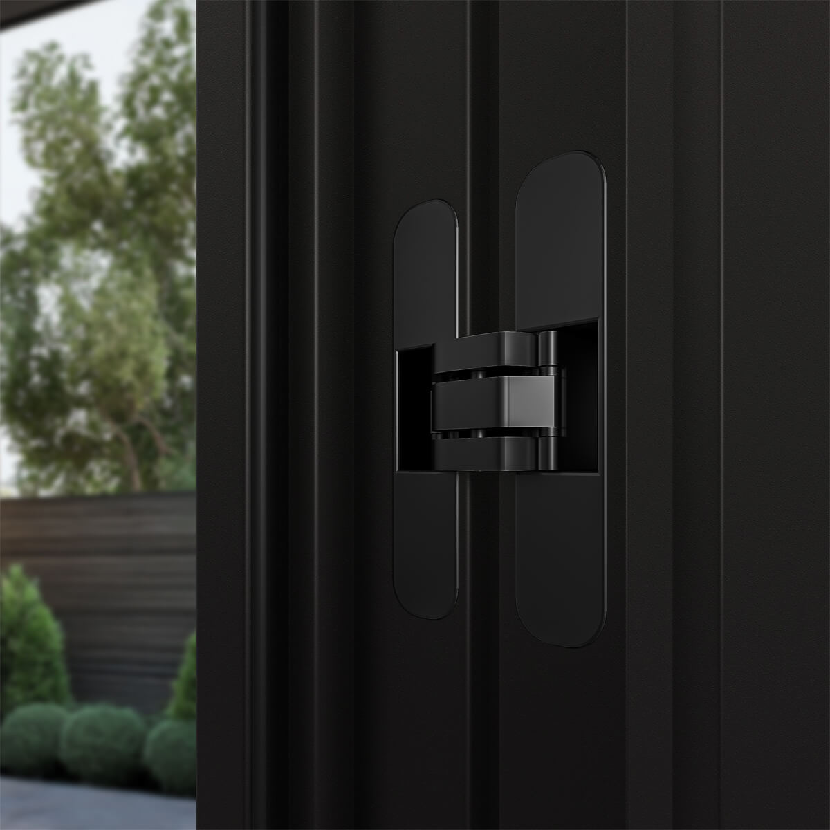 Modern Steel Front Door Diamond C1 48" x 96" anthracite/anthracite ...