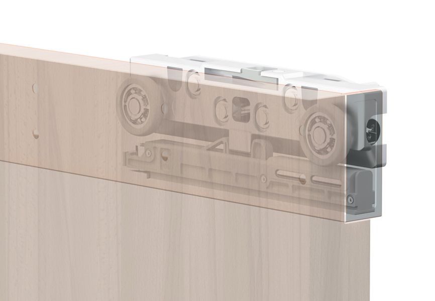 Modern interior MAGIC 1200 CONCEALED SLIDING SYSTEM FOR WOOD DOOR ...