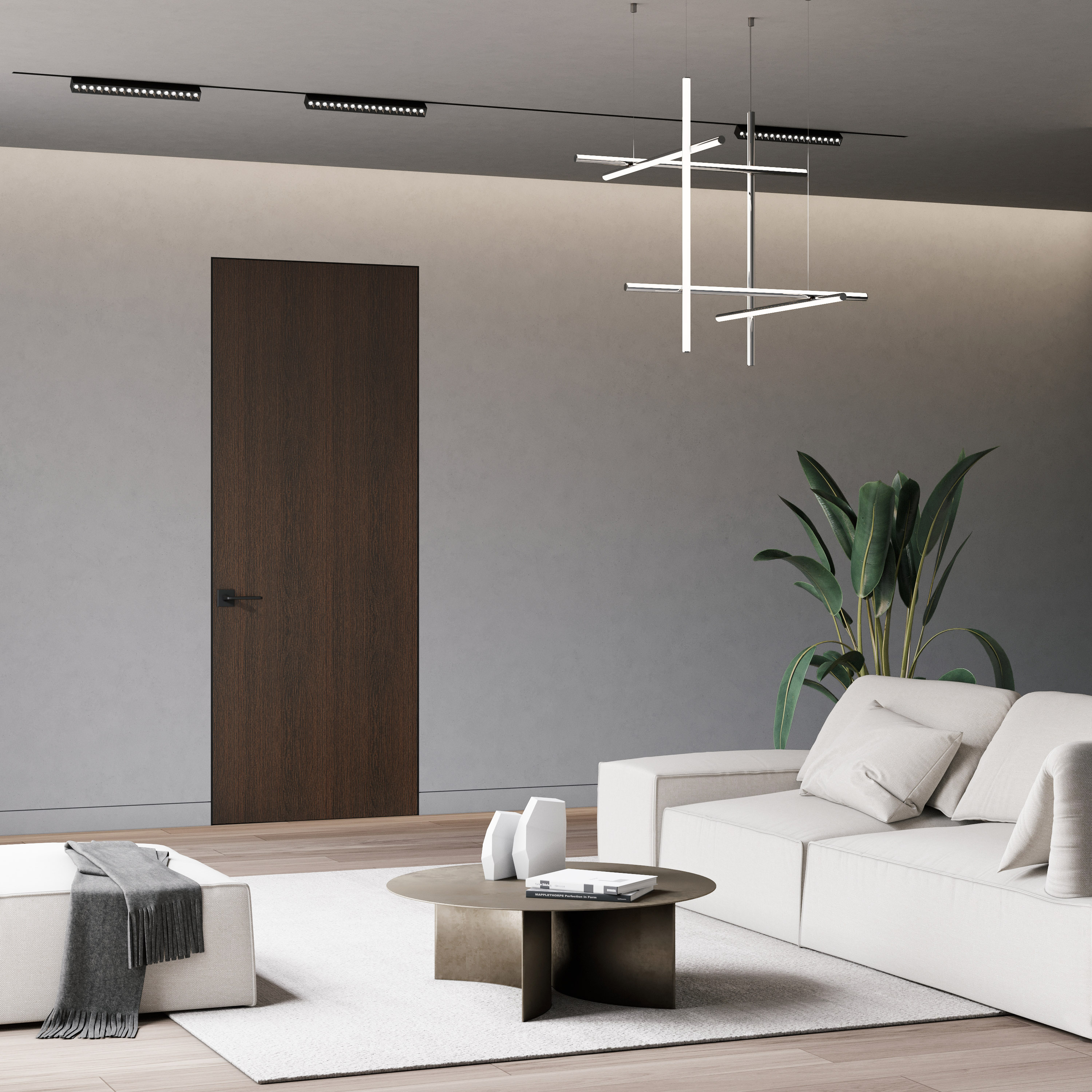 Modern interior door Optima Veralinga Oak Frameless for $339.00 | Door ...