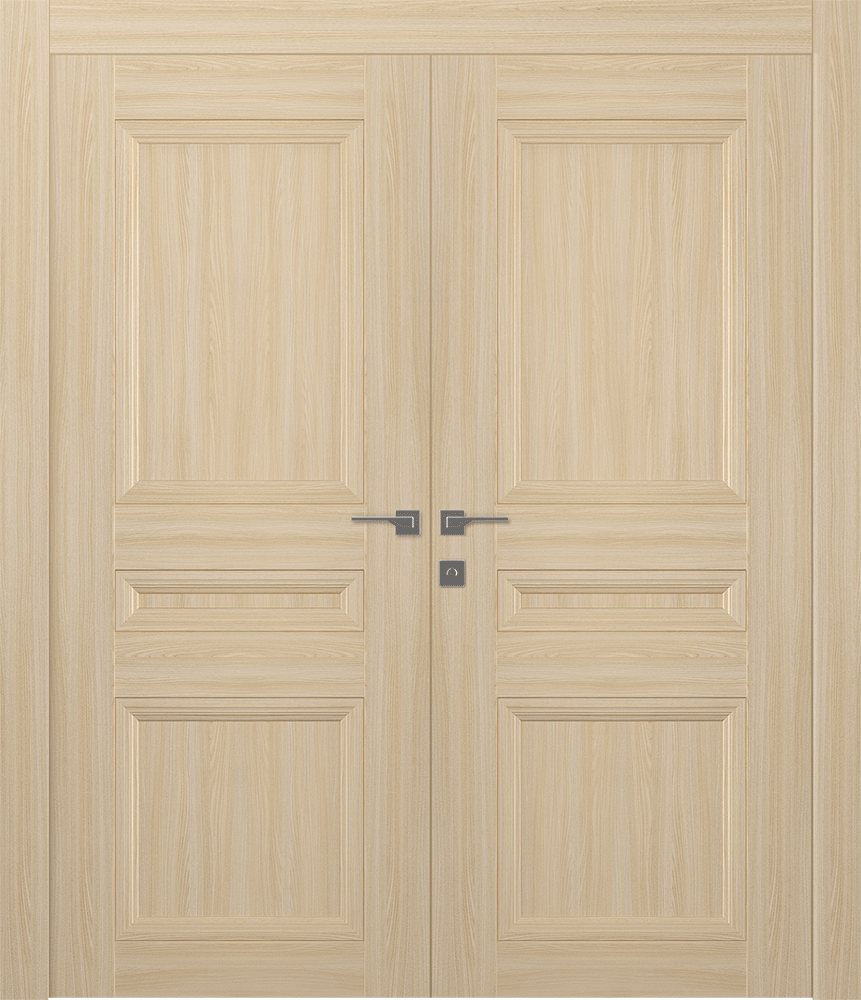 Oxford Duo 07 2R Loire Ash Modern Interior Double Swing Doors for $898. ...