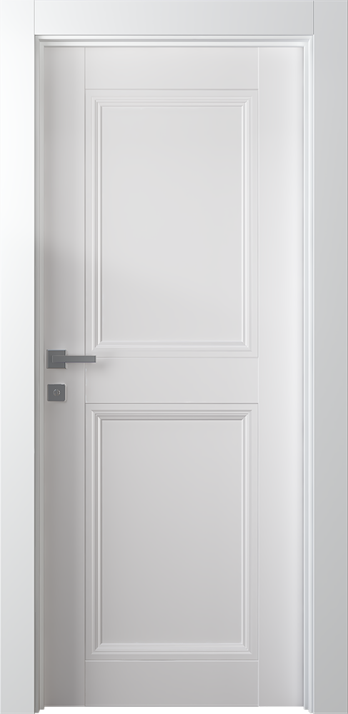 Oxford Duo 07 Rn Snow White Modern Interior Door for $429.00 | Door ...