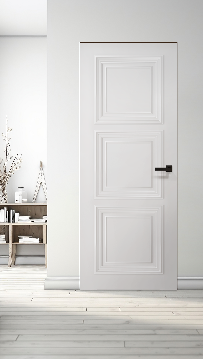 Palazzo 3 Primed Modern Interior Frameless Door for $649.00 | Door ...