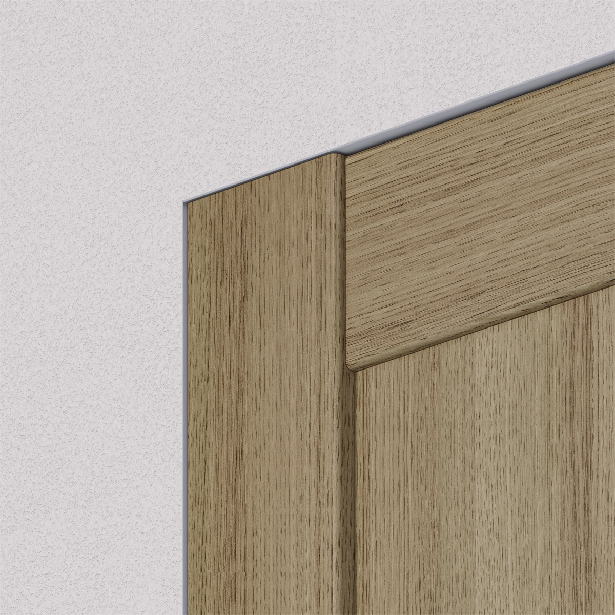 Shaker 2 Panel Shambor Modern Interior Frameless Door for $369.00 ...