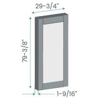 What is the standard interior door size? Nominal and Actual sizes at ...