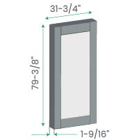 What is the standard interior door size? Nominal and Actual sizes at ...